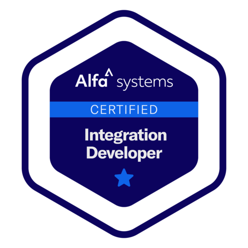 Certified Alfa Systems Integration Developer - Credly