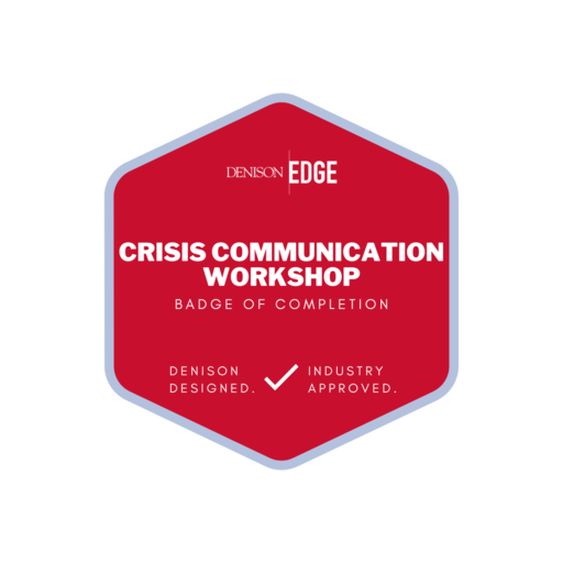 Crisis Communication Workshop - Credly