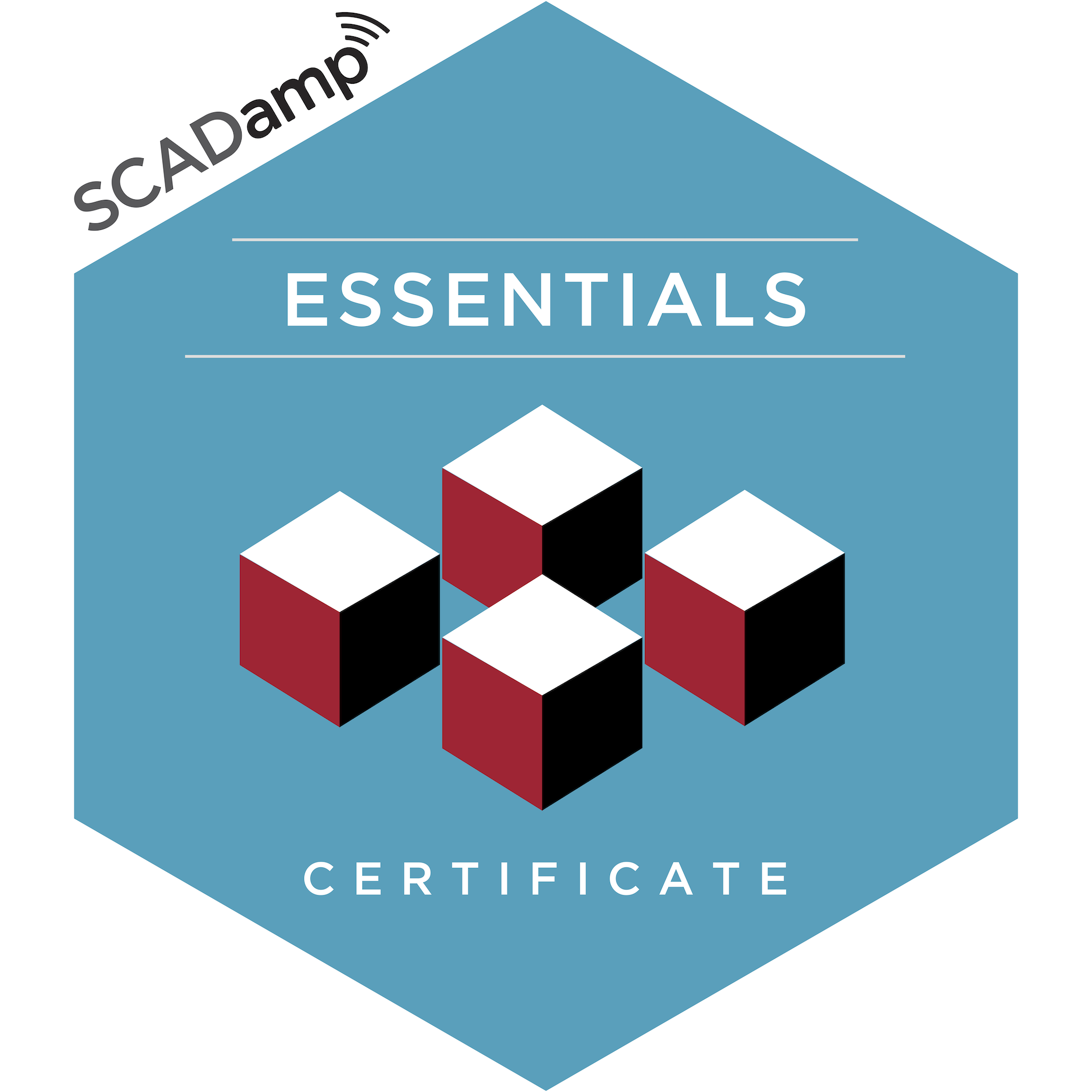 SCADamp: Essentials Certificate of Completion - Credly