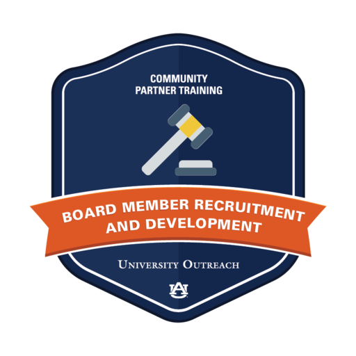 Community Partner Training Badge 7: Board Member Recruitment and Development - Credly