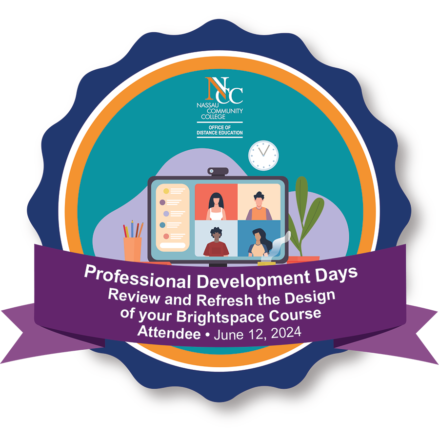 Review and Refresh the Design of your Brightspace Course - Credly