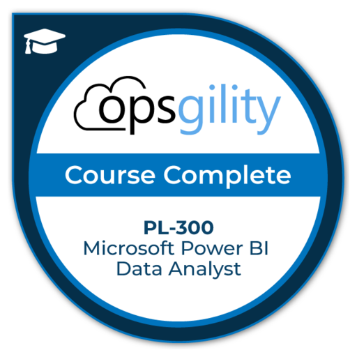 PL-300: Microsoft Power BI Data Analyst - Credly