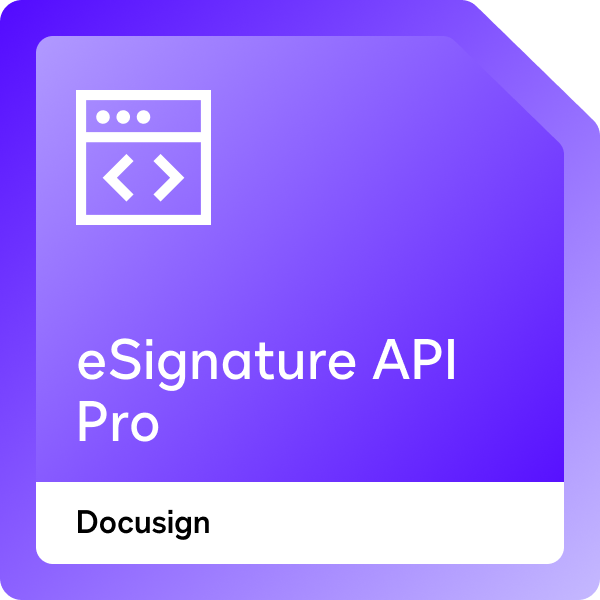 Docusign eSignature API Pro - Credly