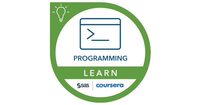 Getting Started with SAS® Programming - Credly