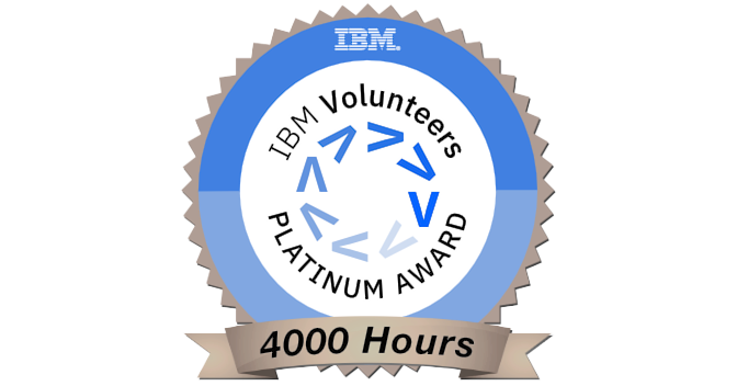 IBM Volunteers - Platinum - Credly