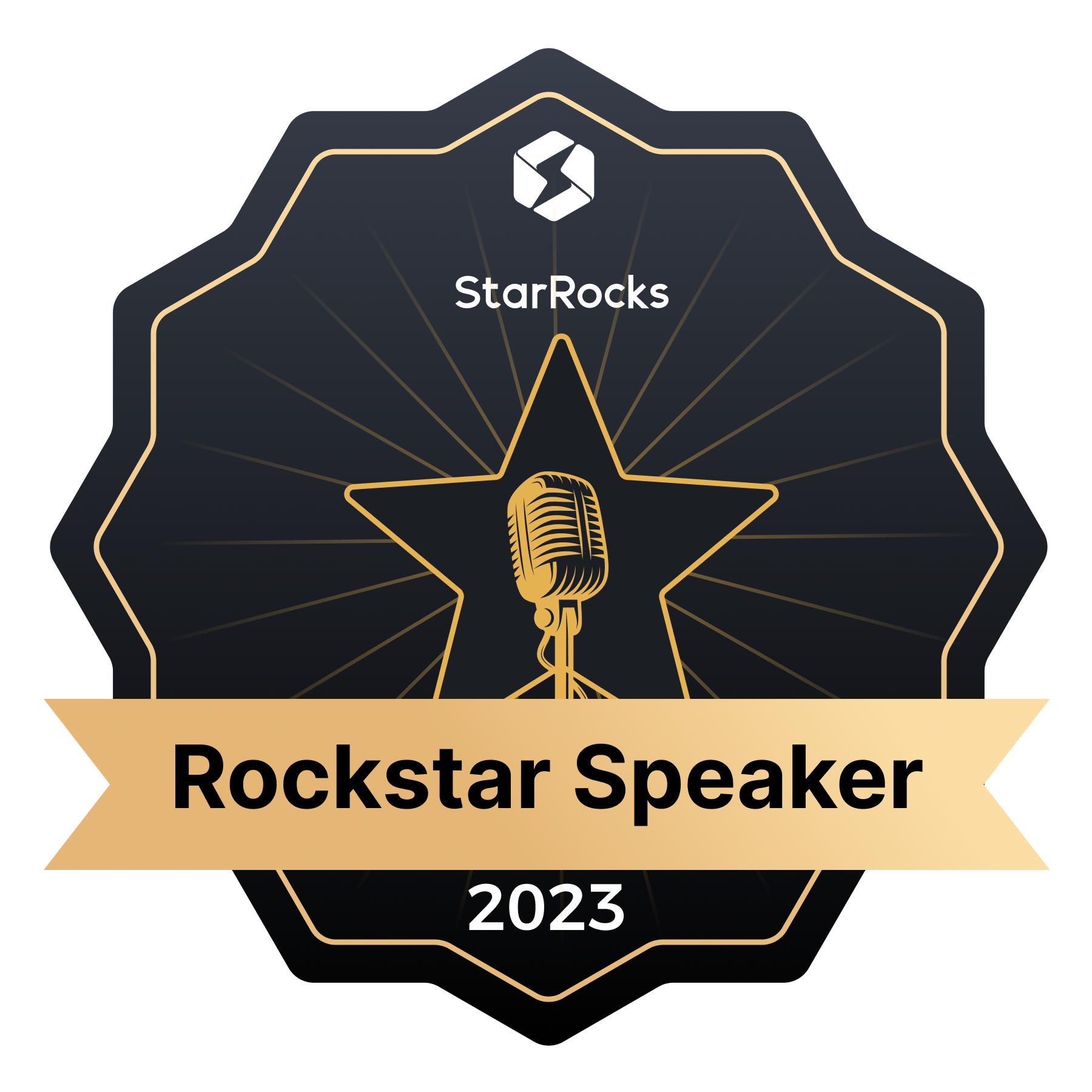 Rockstar Speaker 2023 - Credly