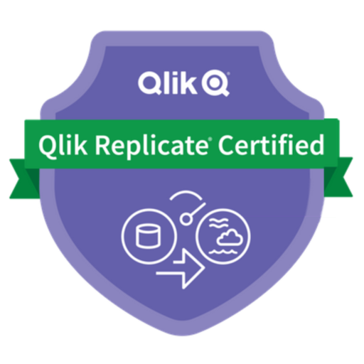 Qlik Replicate Certification Credly