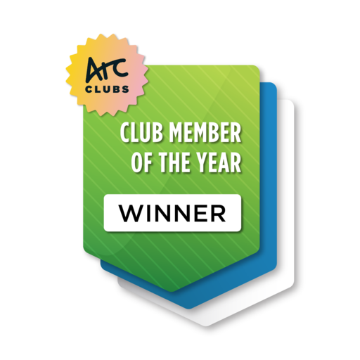 Arc Outstanding Club Member of the Year Award - Credly