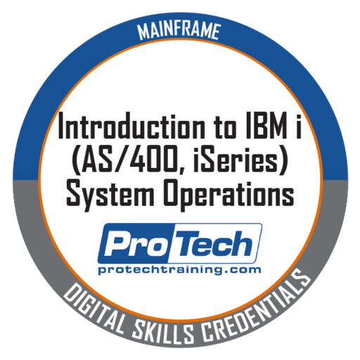 Introduction To Ibm I As400 Iseries System Operations Credly