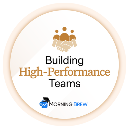 Building High-Performance Teams - Credly