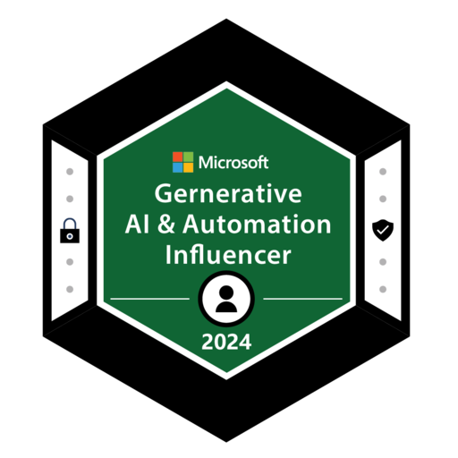 Generative AI & Automation Influencer - 2024 - Credly