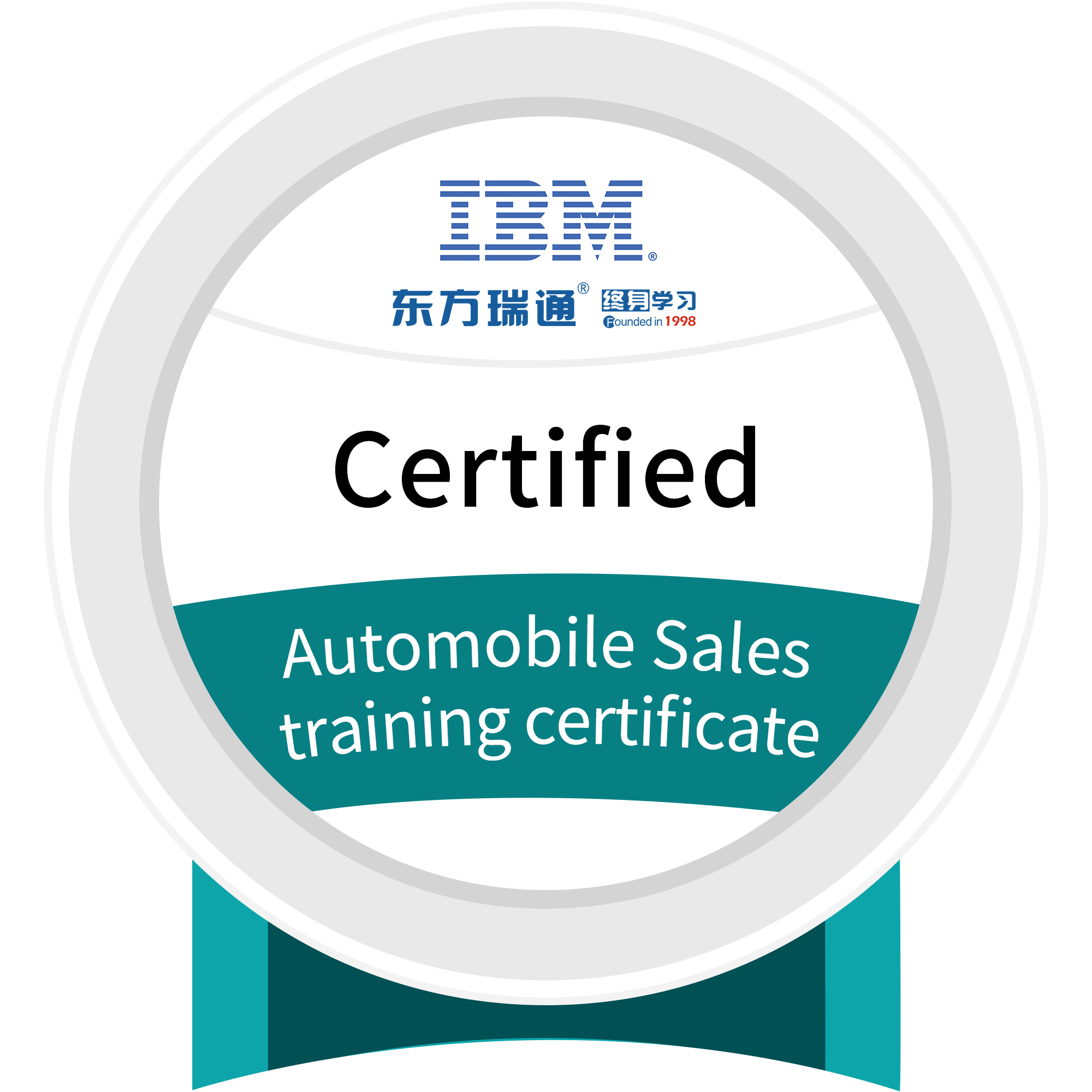 Automobile Sales training certificate - Credly