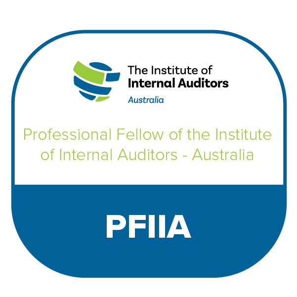 Professional Fellow of the Institute of Internal Auditors - Australia ...