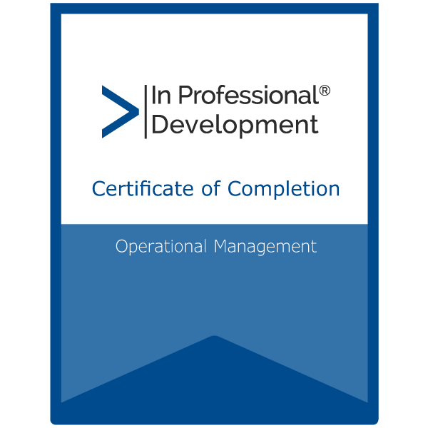 Operational Management Bespoke Programme - Credly
