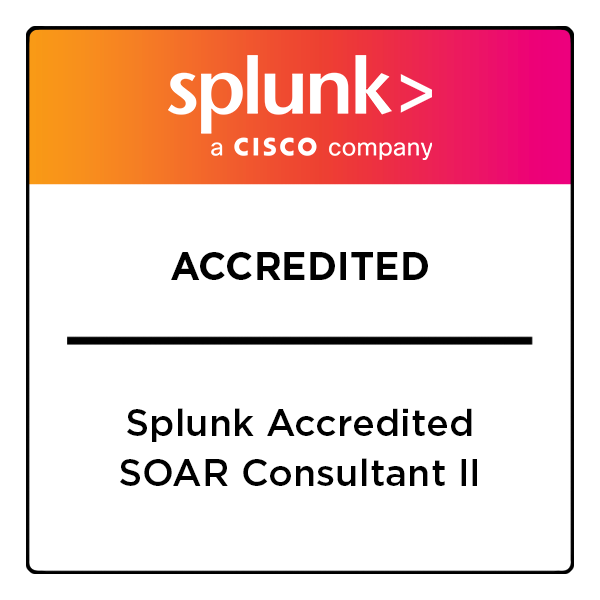 Splunk Accredited SOAR Consultant II - Credly