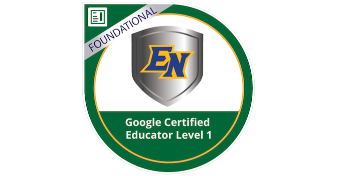 Google Certified Educator Level 1 - Credly