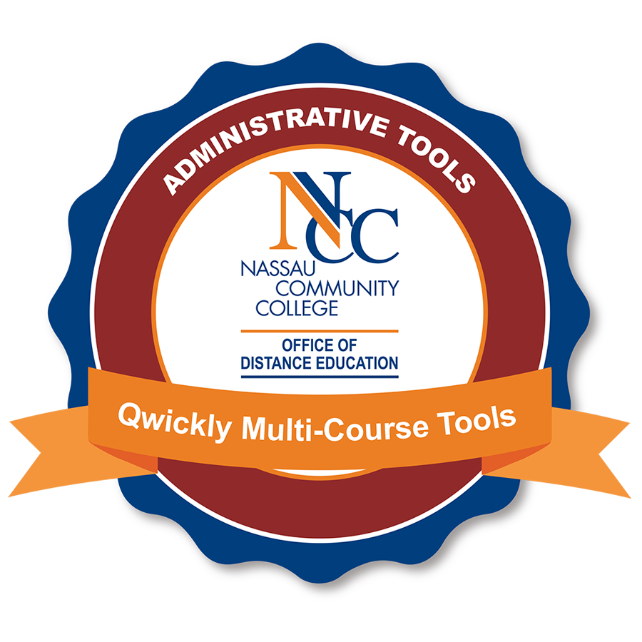 Qwickly Multi-Course Tools - Credly