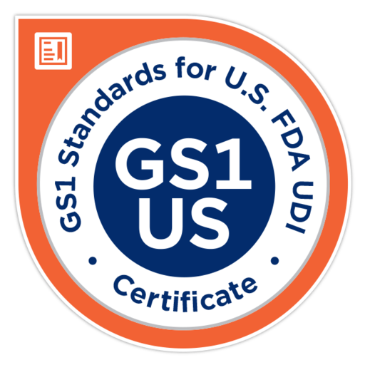 GS1 Standards for U.S. FDA UDI Online Certificate - Credly