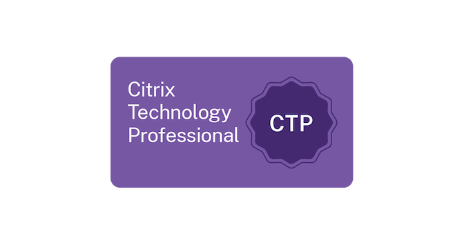 Citrix Technology Professional - Credly