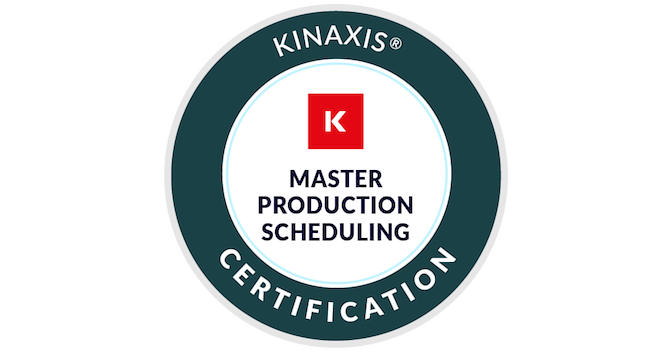 Kinaxis Master Production Scheduling Application Specialist - Credly