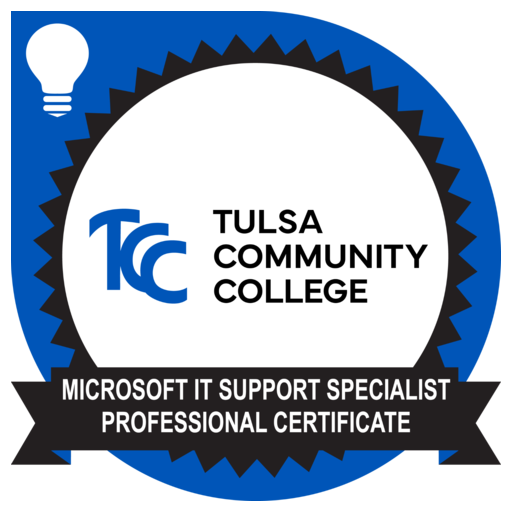 Microsoft IT Support Specialist Professional Certificate - Credly
