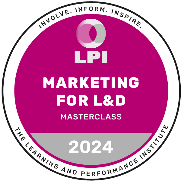 Marketing for L&D masterclass 2024 - Credly