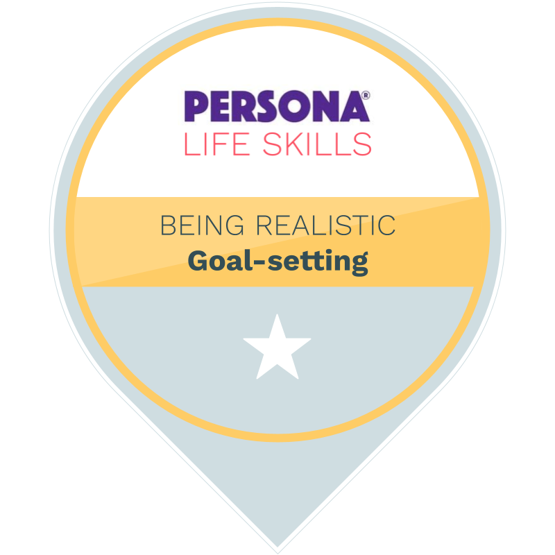 Persona Life Skills: Life Skill 1 – Goal-setting: Start Level - Credly
