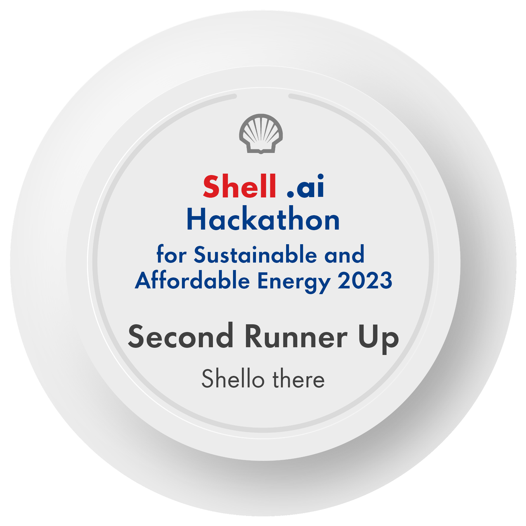 Shell.ai Hackathon for Sustainable and Affordable Energy 2023 - Credly