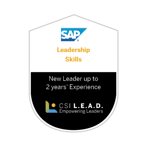 Leadership Skills - New Leader up to 2 years' Experience - Credly