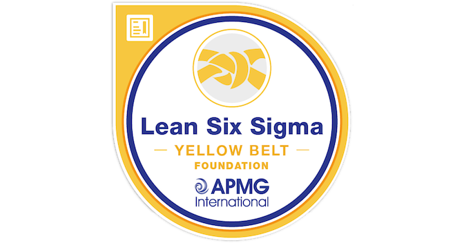 Lean Six Sigma Yellow Belt - Credly