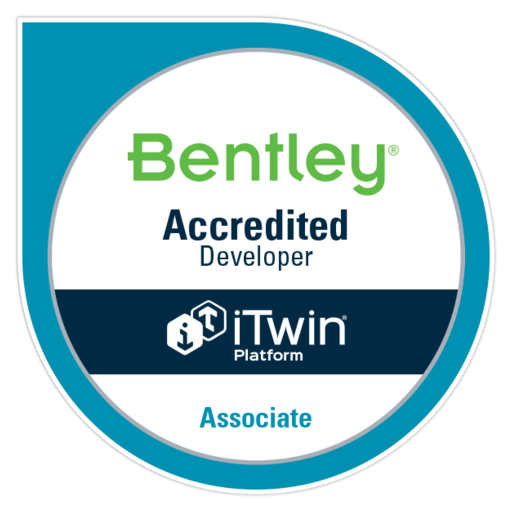 Bentley Accredited Developer: iTwin Platform - Associate - Credly