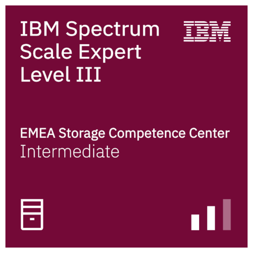 IBM Spectrum Scale Expert (Level III) - Credly