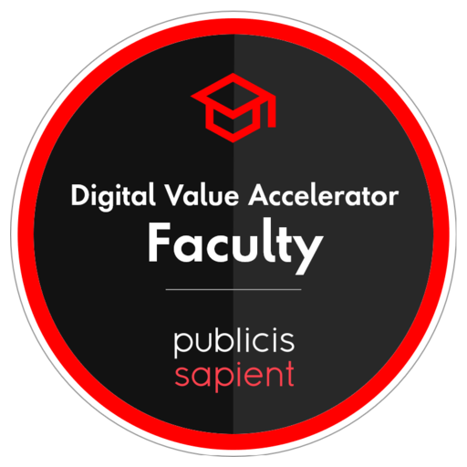 Digital Value Accelerator: Faculty - Credly
