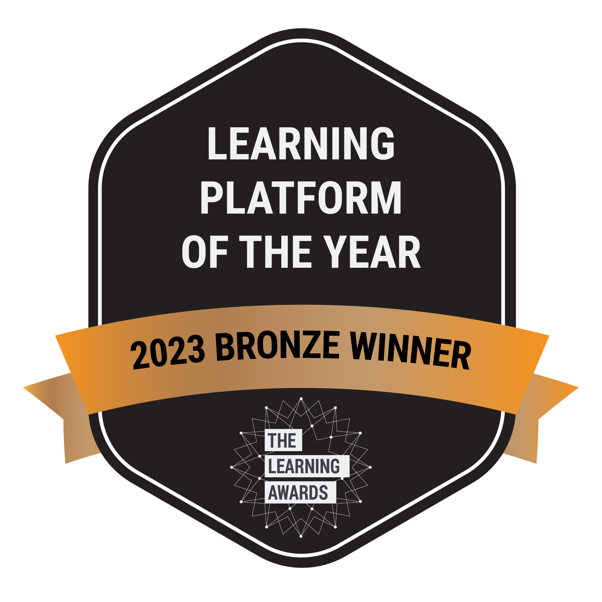 Learning Platform of the Year 2023 - Bronze Winner - Credly