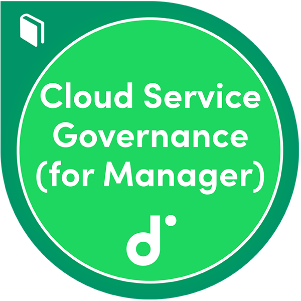 Cloud Service Governance (for Manager) - Credly