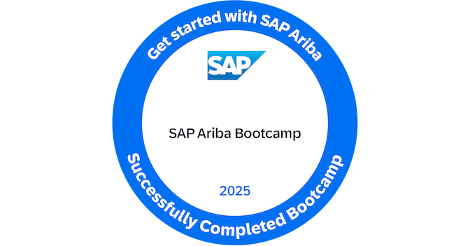Get started with SAP Ariba 2025 - SAP Ariba Bootcamp - Credly