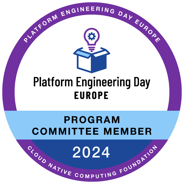 Platform Engineering Day Europe 2024 Program Committee Member Badge ...