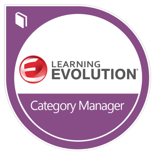 Learning Evolution Trained Category Manager - Credly