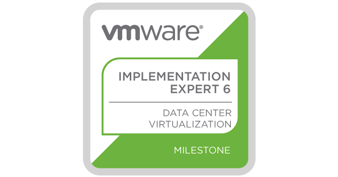 VMware Certified Implementation Expert 6 – Data Center Virtualization ...