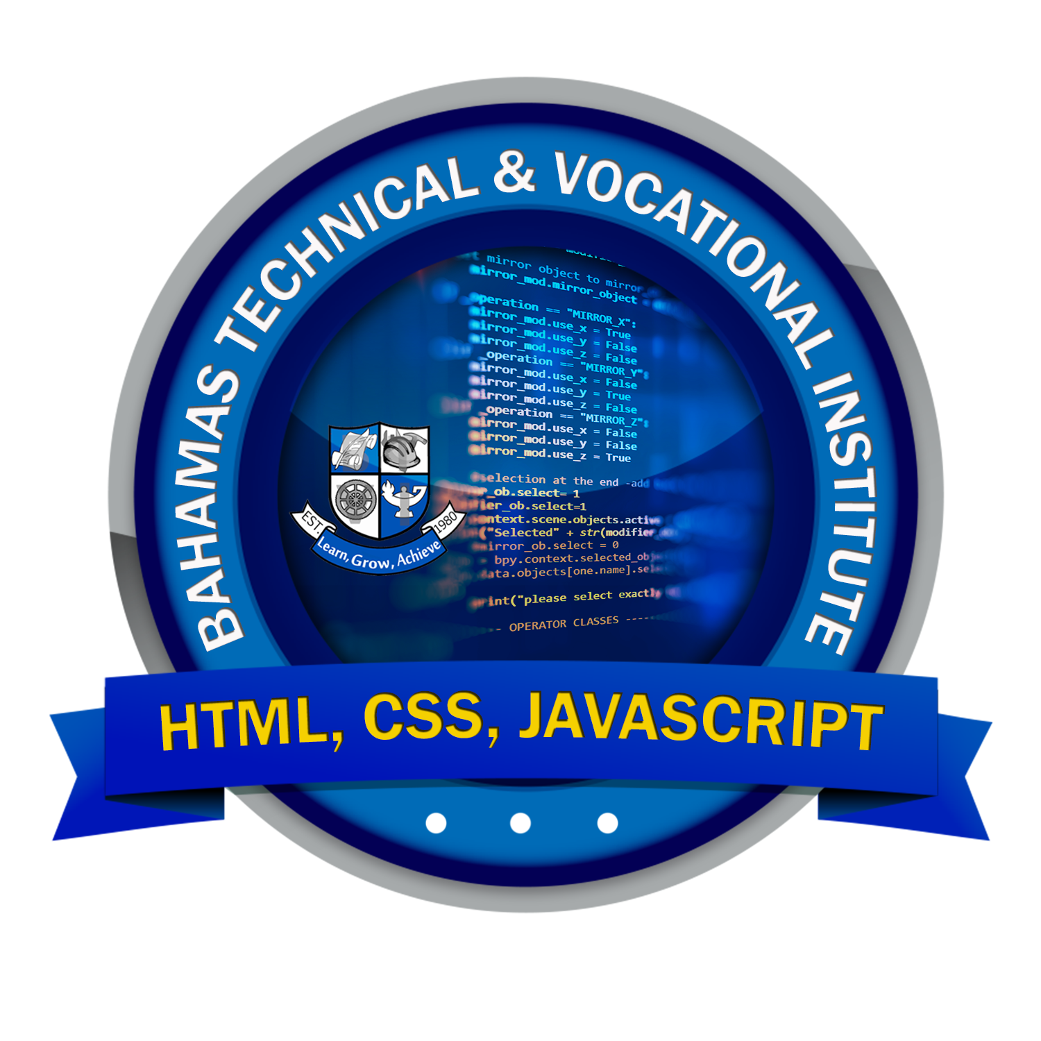 HTML CSS JavaScript Credly