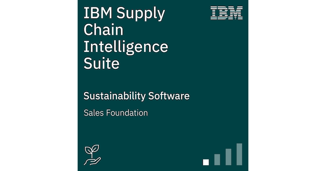 IBM Supply Chain Intelligence Suite Sales Foundation - Credly