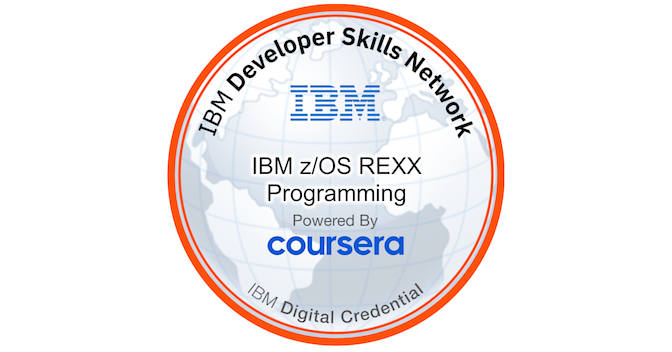 IBM z/OS REXX Programming - Credly