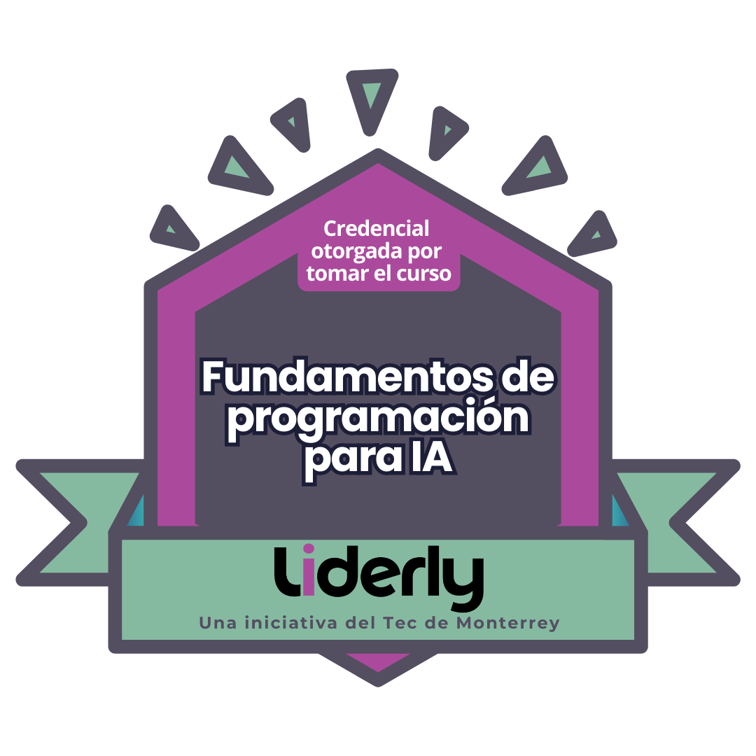 Fundamentos de programación para inteligencia artificial - Credly