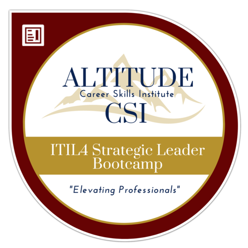 Boot Camp for ITIL4® Strategic Leader (SL) - Credly