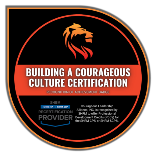 Building A Courageous Culture Certification - Credly