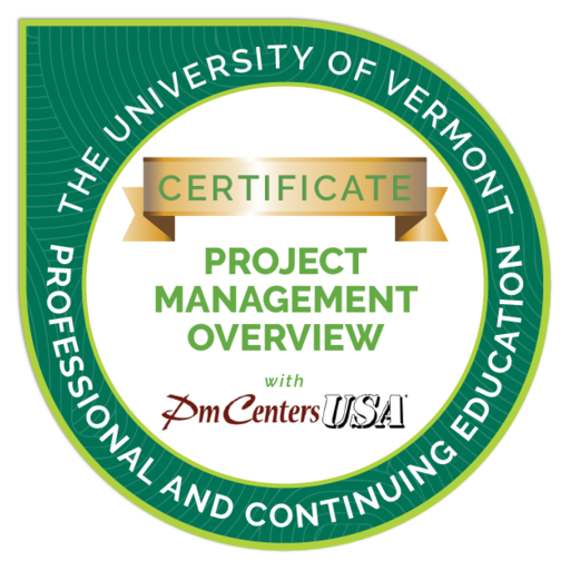 Project Management Overview Certificate - Credly