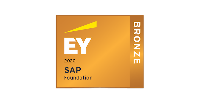 EY SAP - Foundation - Bronze (2020) - Credly