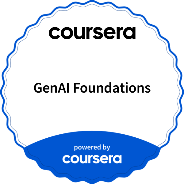 GenAI Foundations - Credly