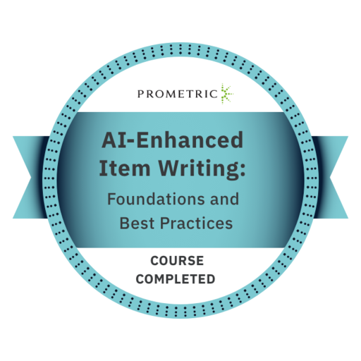 AI-Enhanced Item Writing Badge - Credly