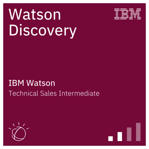 Watson Discovery Technical Sales Intermediate - Credly